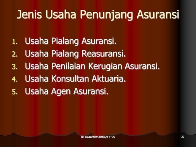 hukum-asuransi halaman 1 sampai dengan halaman 31.ppt