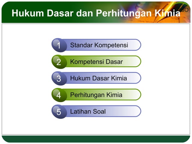 Hukum Dasar dan Perhitungan Kimia | PPT