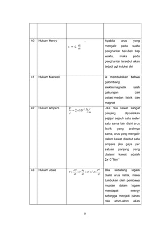 Hukum hukum fisika kel 3 | DOCX