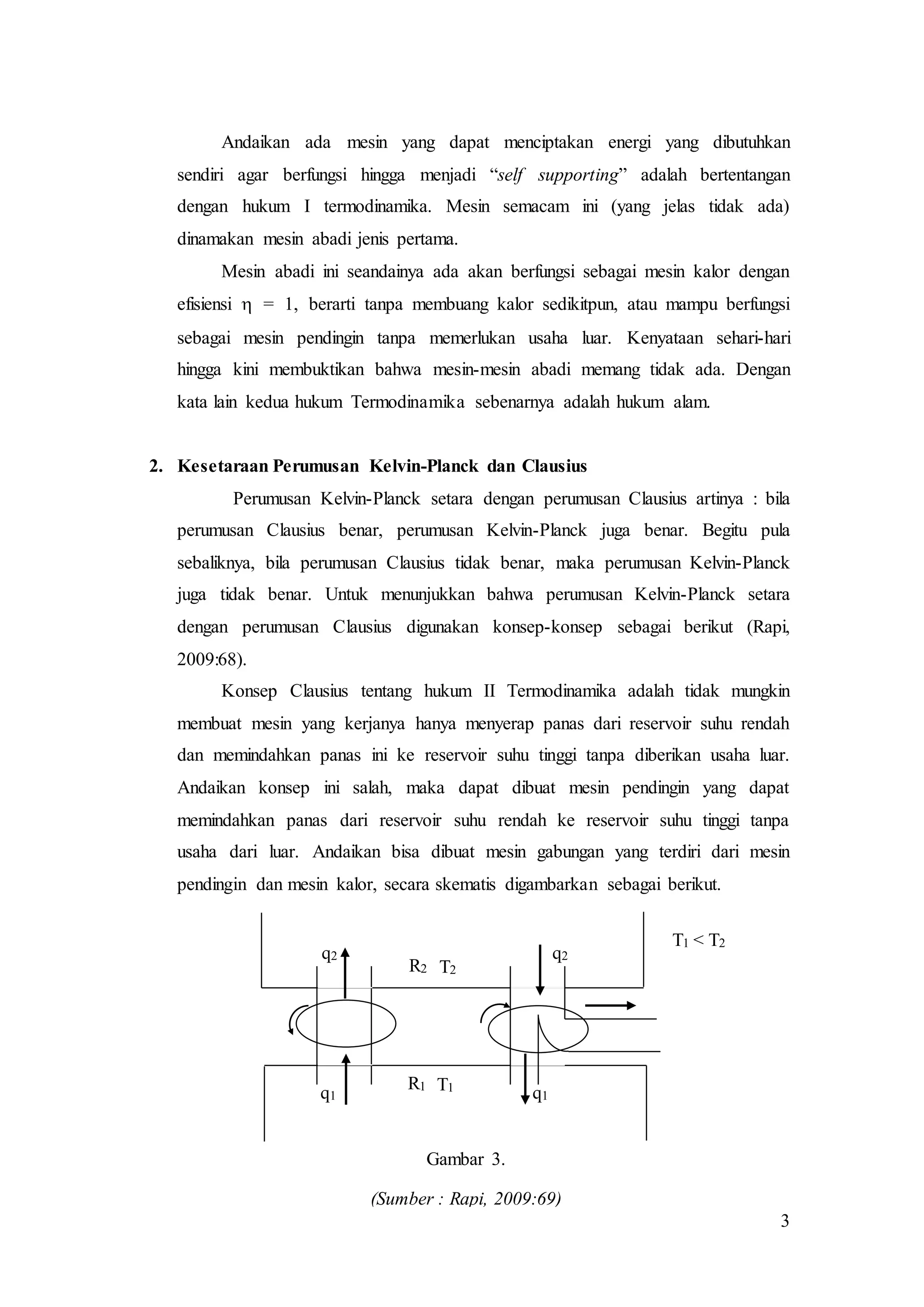 Hukum ii-termodinamika | PDF