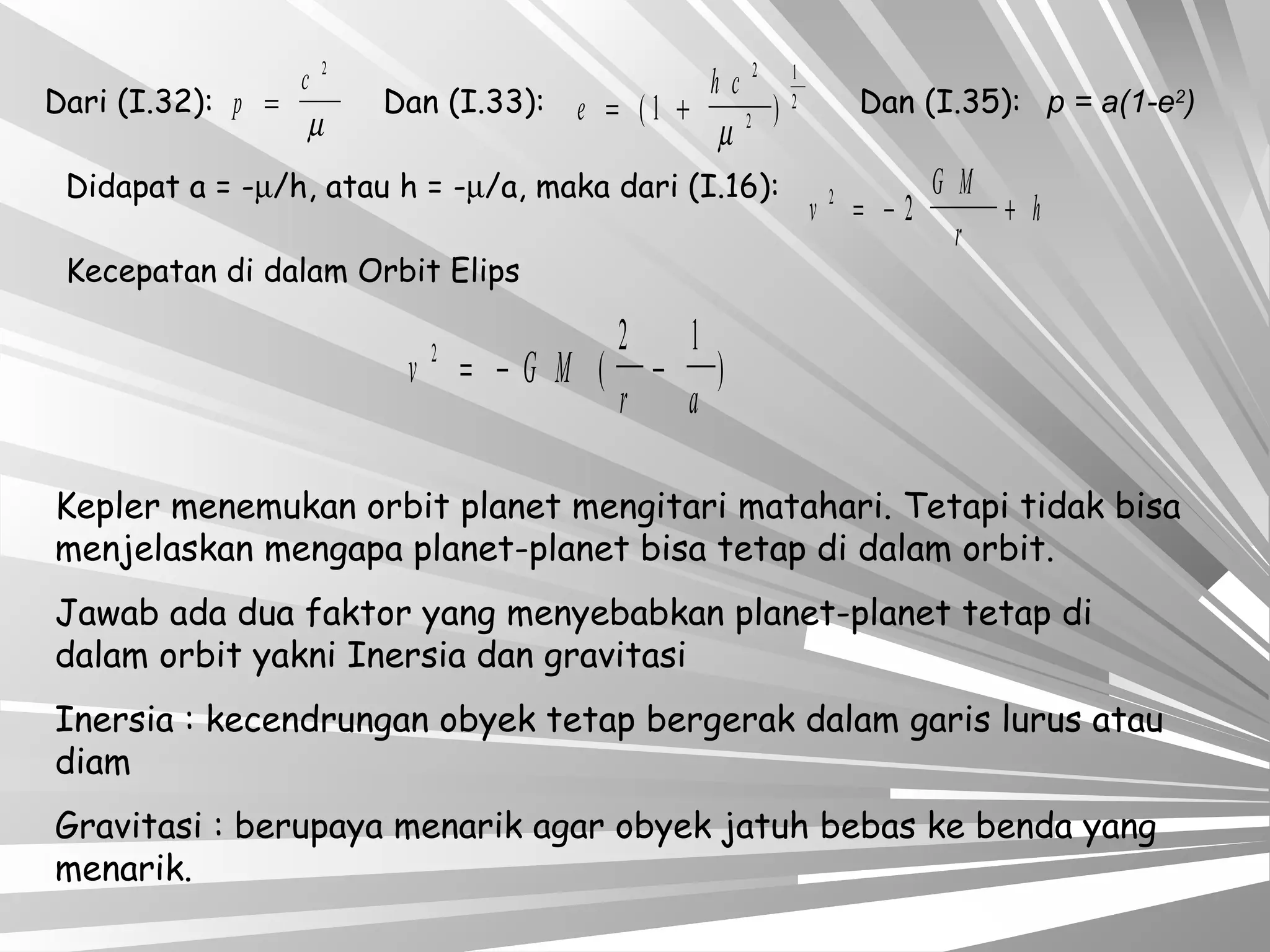 Hukum kepler | PPT