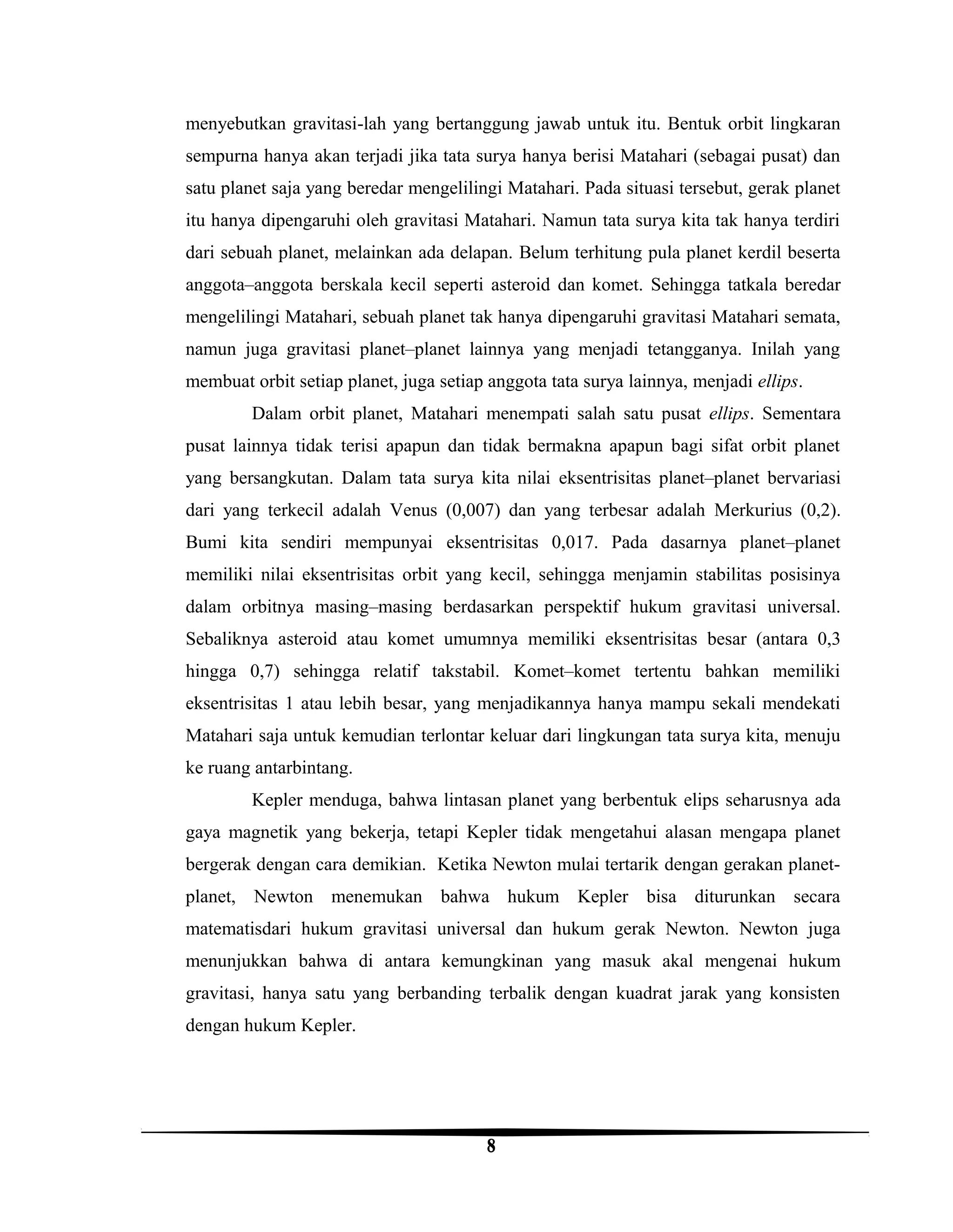 Hukum Keppler 123 | DOC