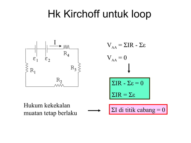 Hukum kirchoff | PPT
