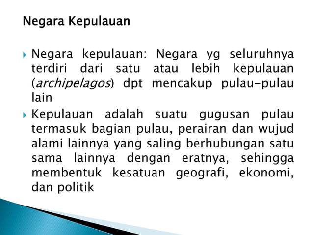 Hukum Laut Indonesia berdasarkan UNCLOS dan Deklarasi Djuanda | PDF