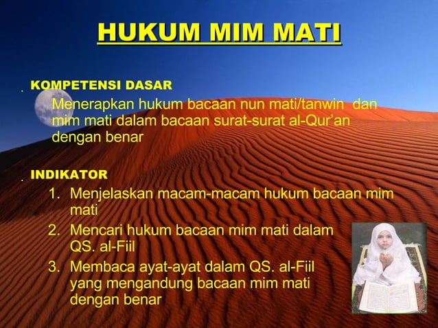 Hukum Mim Mati | PPT