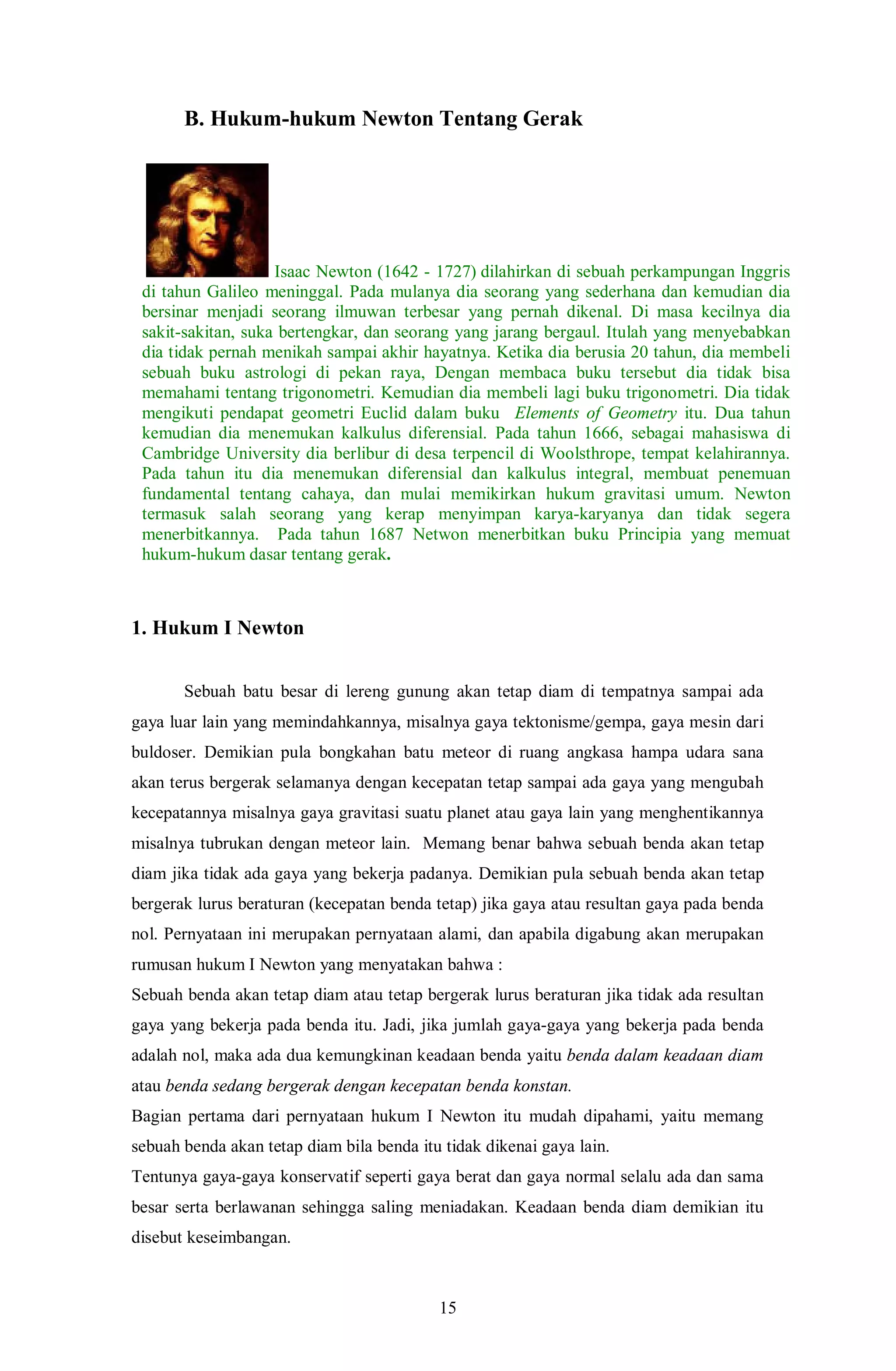 Hukum newton | PDF