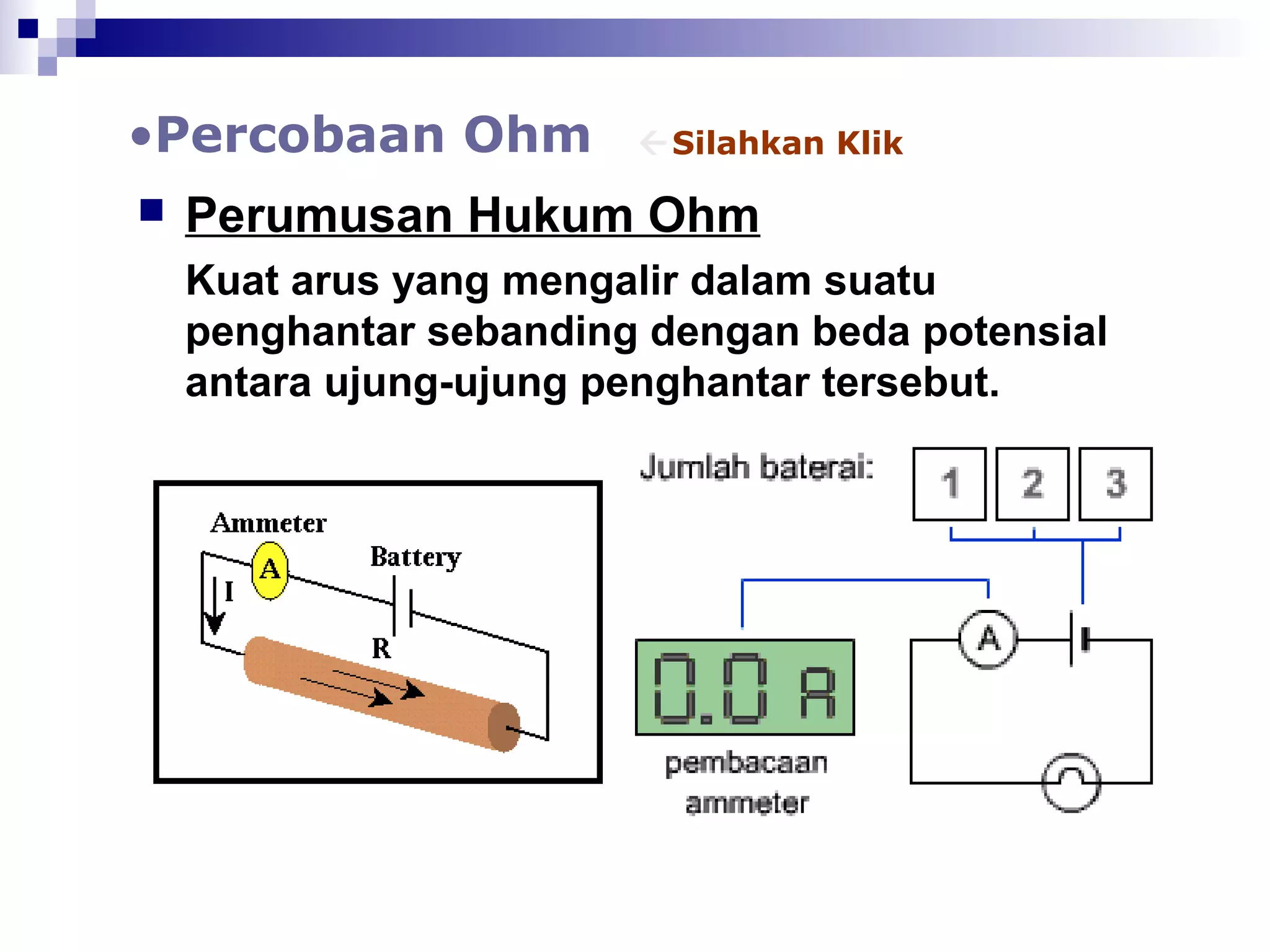 Hukum ohm-dan-hambatan | PPT
