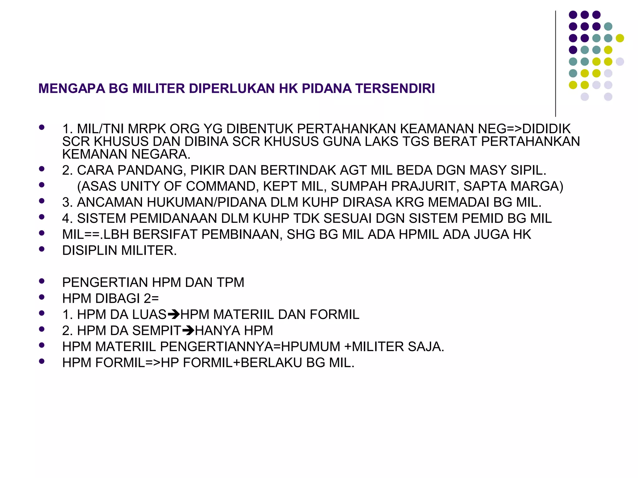 Hukum peradilan-militer | PPT