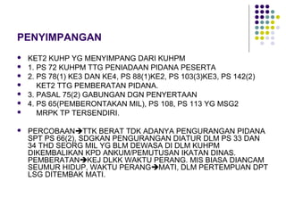 Hukum peradilan-militer | PPT