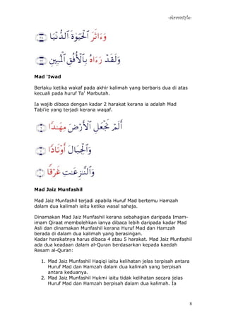 Hukum tajwid | DOC