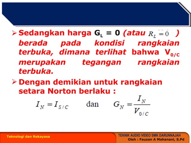 Hukum2 arus searah | PPT