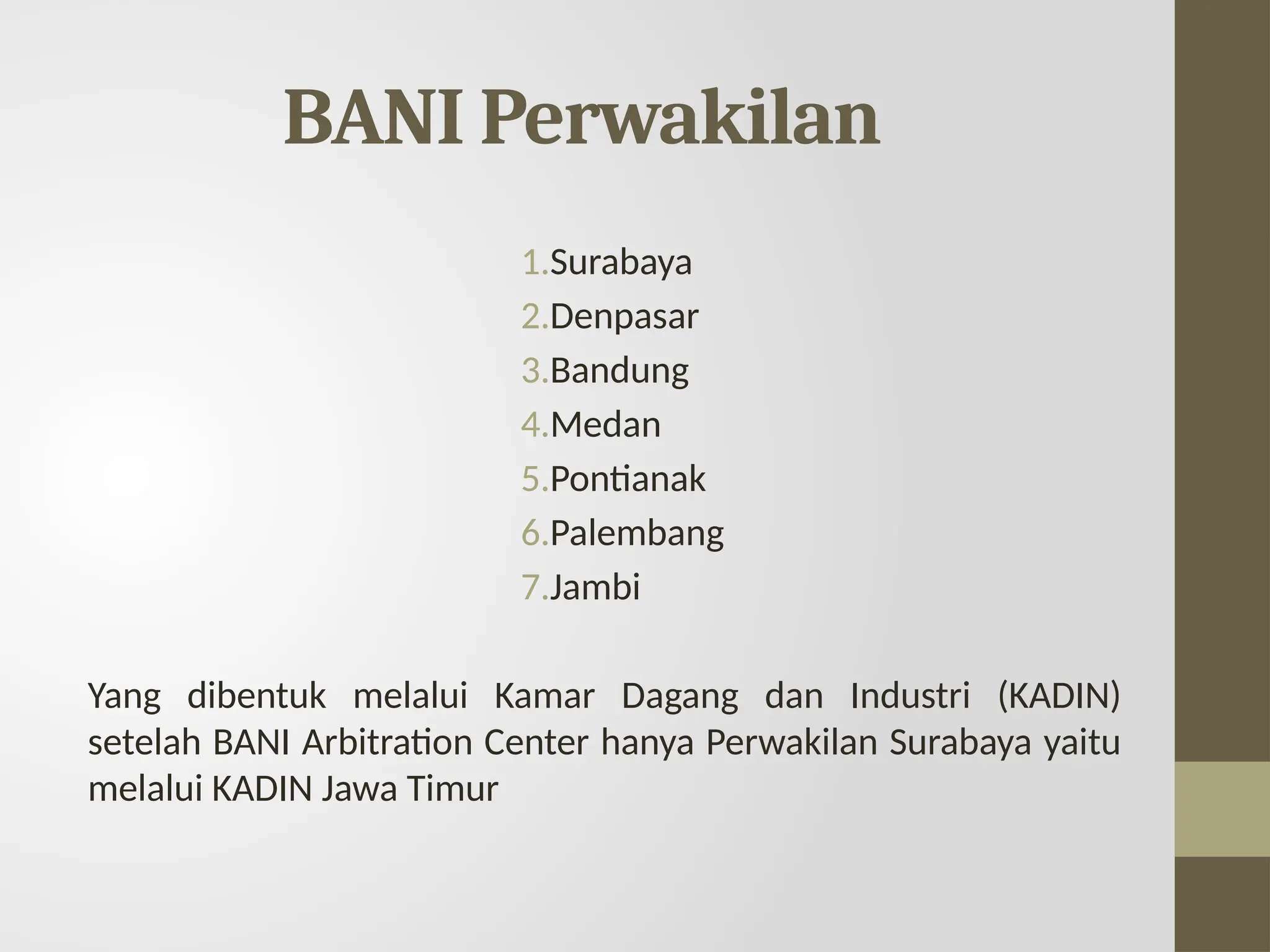 Hukum Acara Arbitrase Badan Arbitrase Nasional Indonesia.pptx