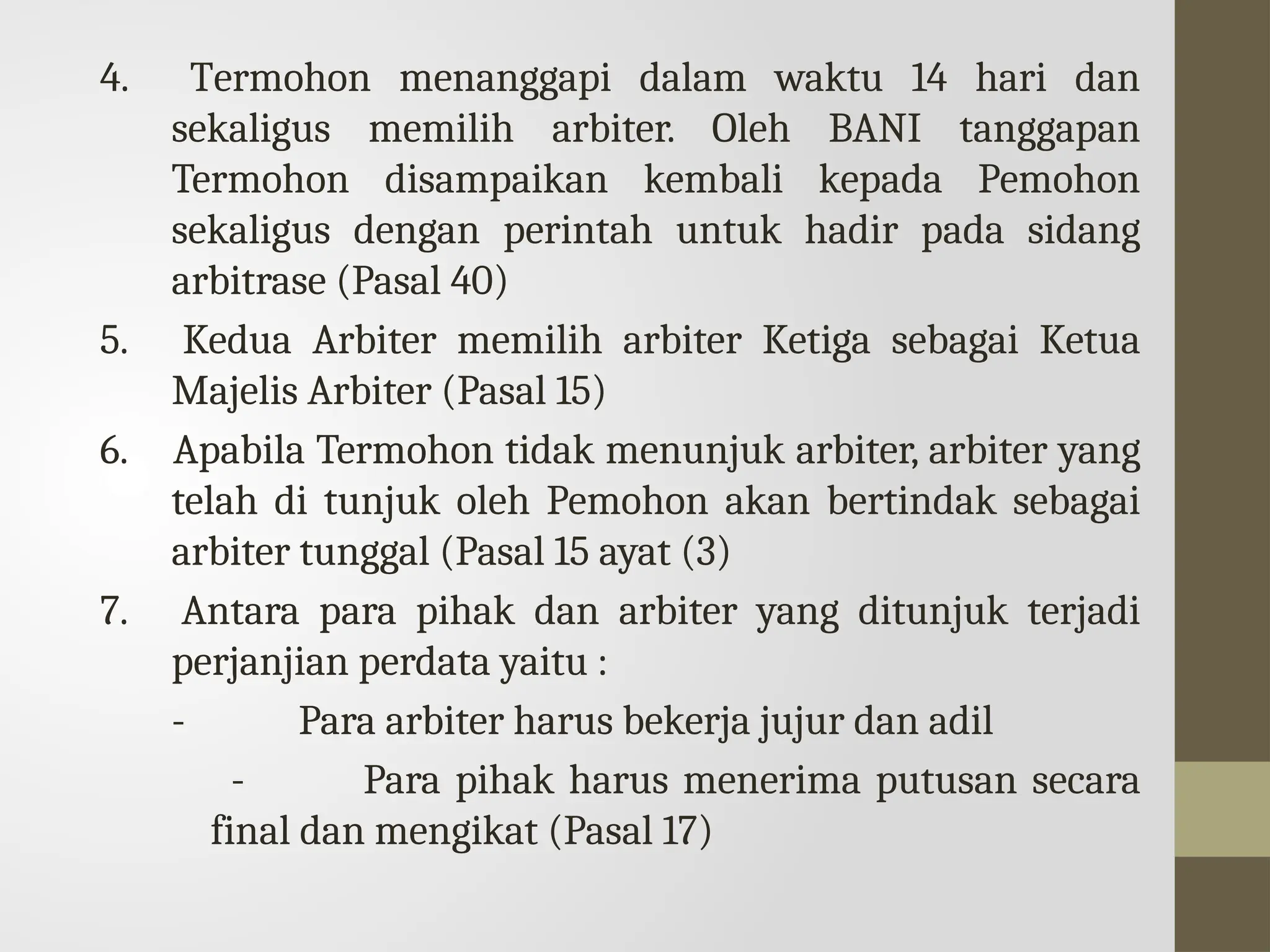 Hukum Acara Arbitrase Badan Arbitrase Nasional Indonesia.pptx