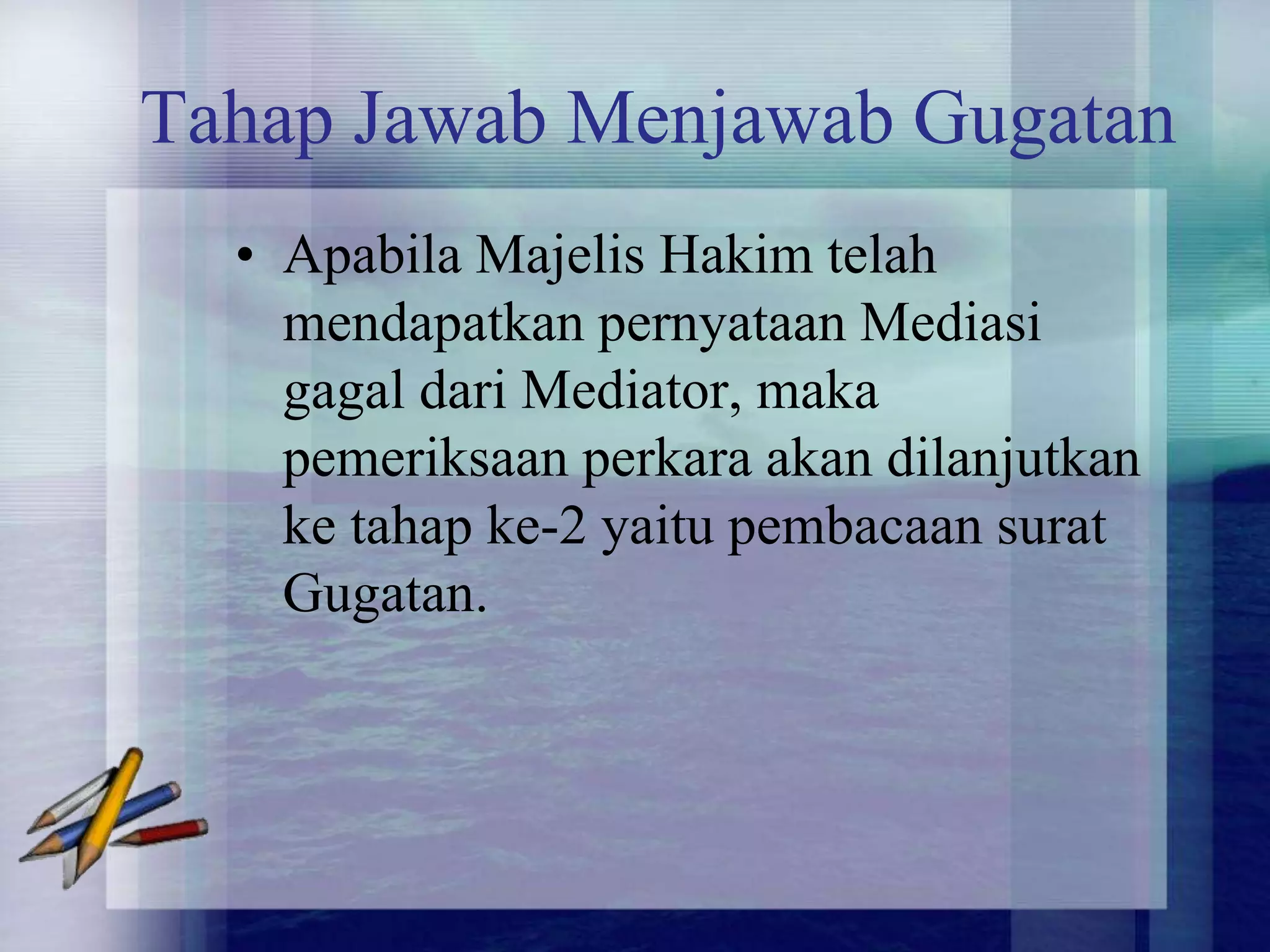 Hukum acara perdata - Alur proses beracara secara utuh (Idik Saeful ...