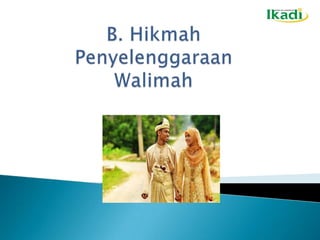 Hukum dan Adab Seputar Walimah | PPTX