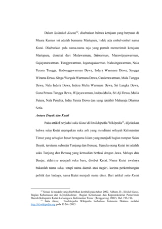 Hukum adat kutai | PDF
