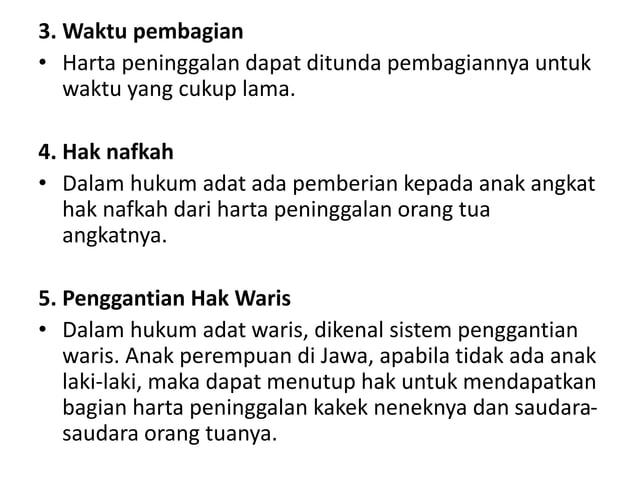Hukum Adat Waris.ppt
