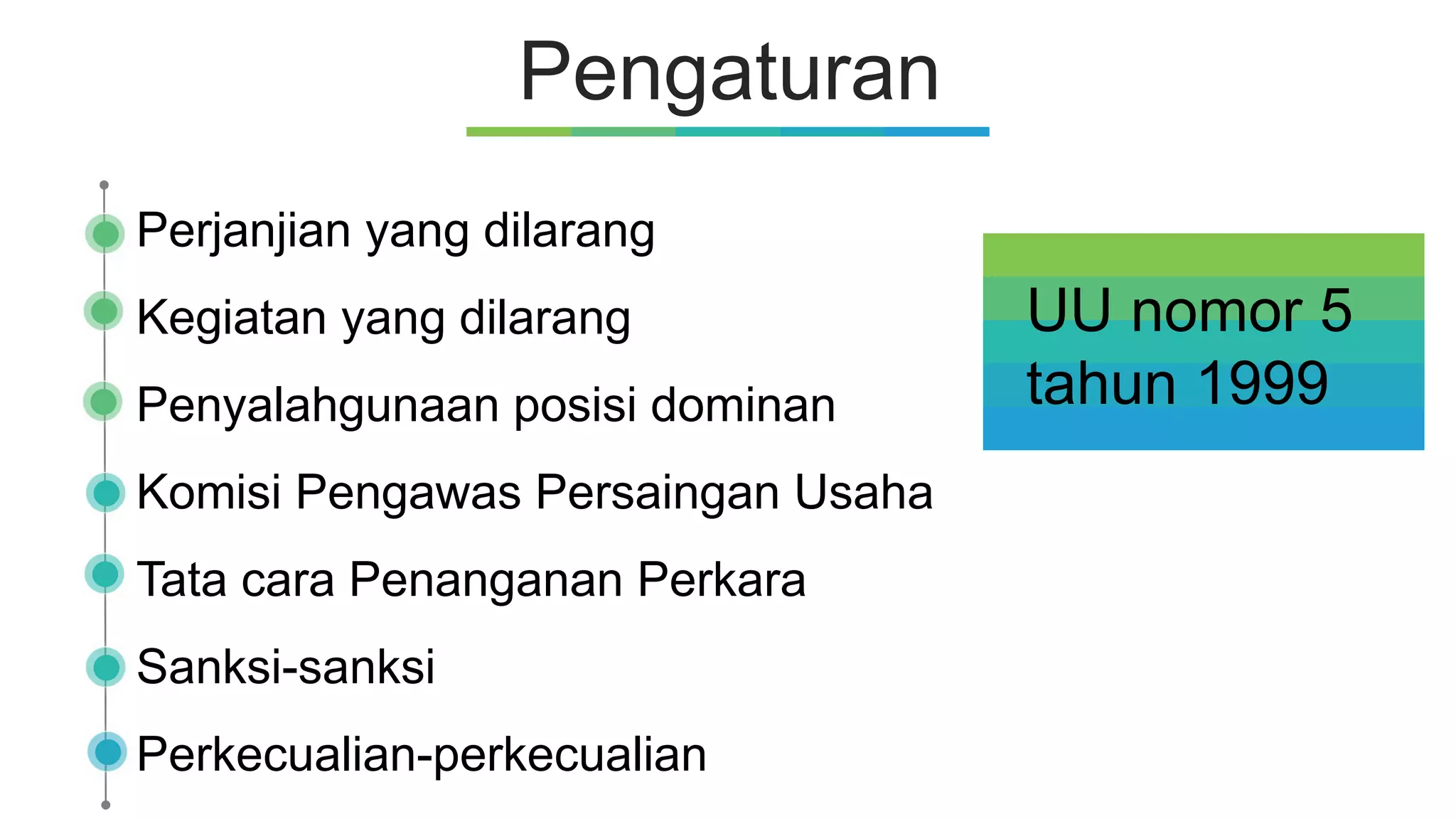Hukum anti monopoli dan persaingan usaha tidak sehat | PPTX