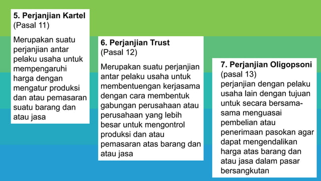 Hukum anti monopoli dan persaingan usaha tidak sehat | PPTX