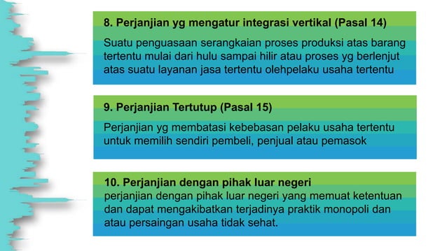Hukum anti monopoli dan persaingan usaha tidak sehat | PPTX