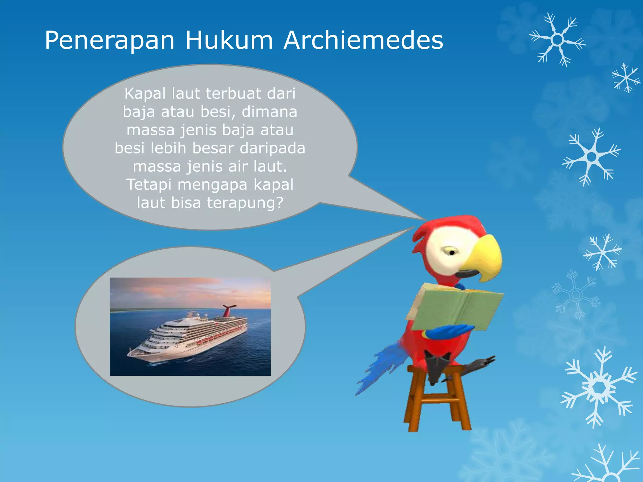 Hukum Archimedes ppt | PPTX