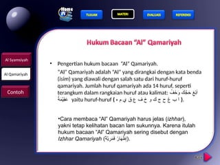 Hukum Bacaan Alif Lam syamsiyah dan qamariyah (alt 1).ppt