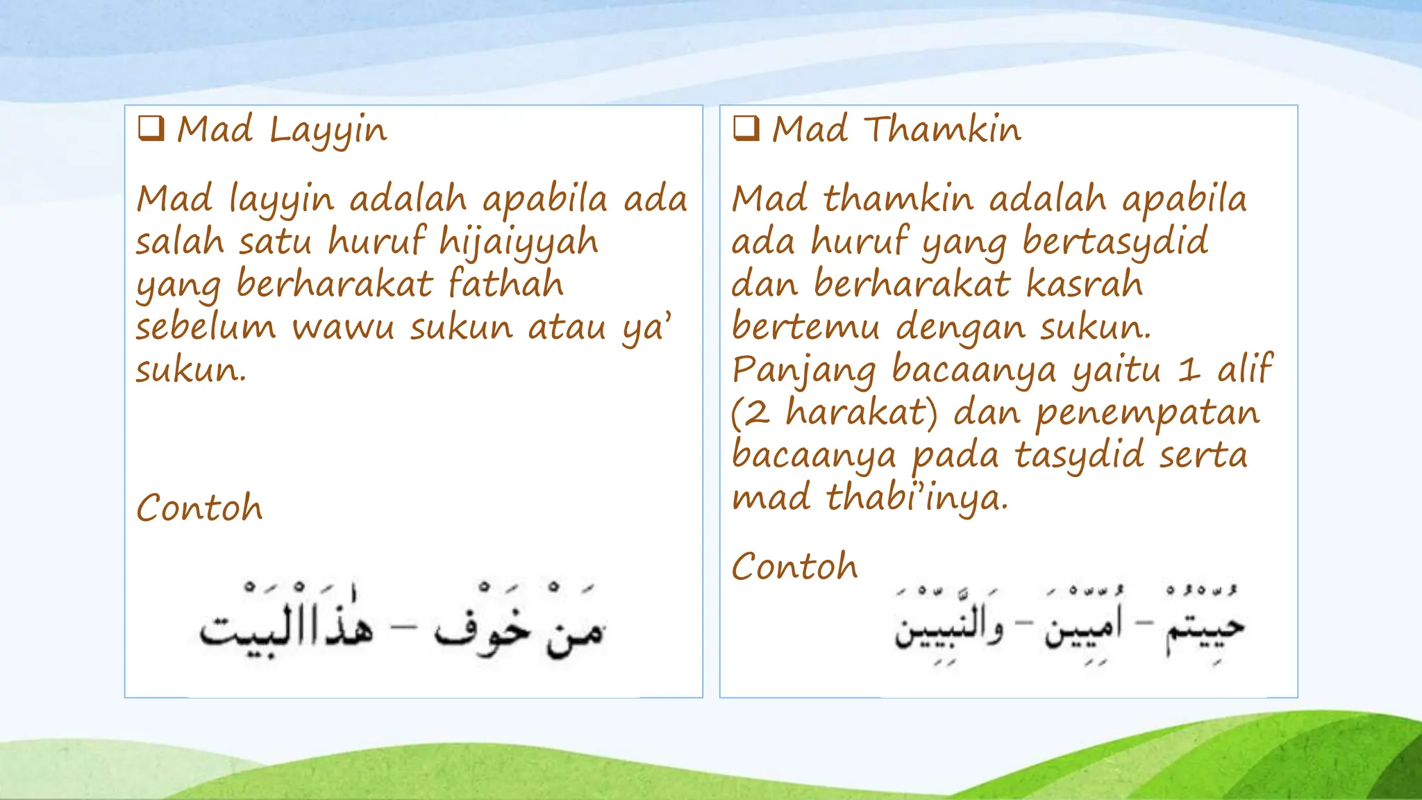 Hukum Bacaan Mad Hukum Bacaan Mad Hukum Bacaan Mad | PPT