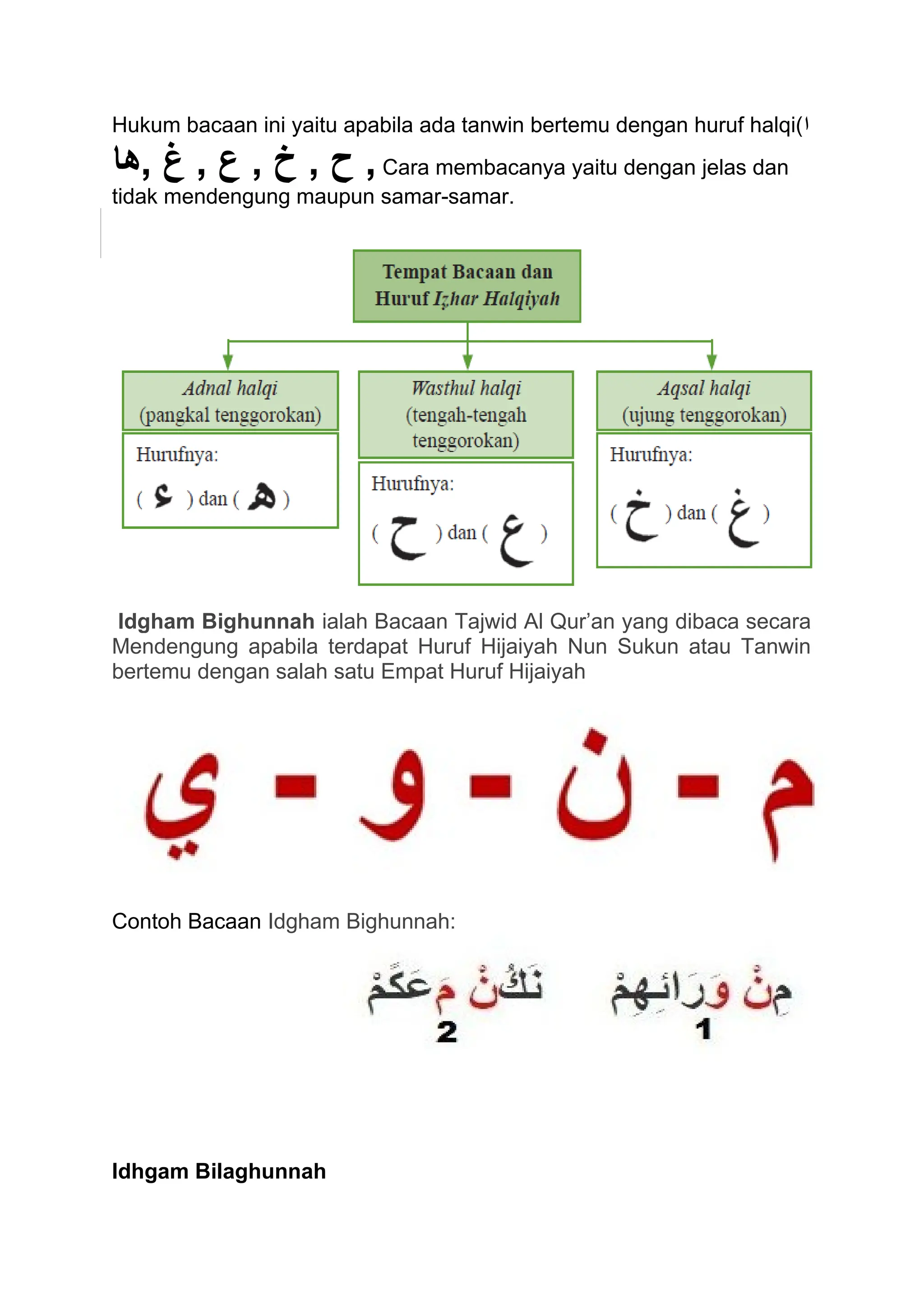 Hukum Bacaan Tajwid Al-Quran untuk umum.docx