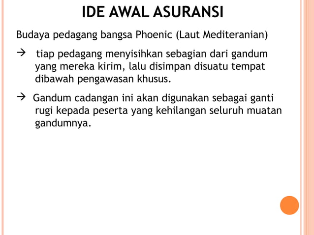 Hukum Asuransi | PPT