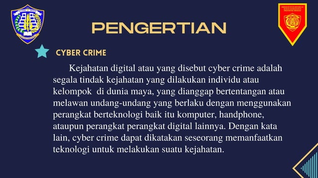 PPT Cyber Crime | PPTX