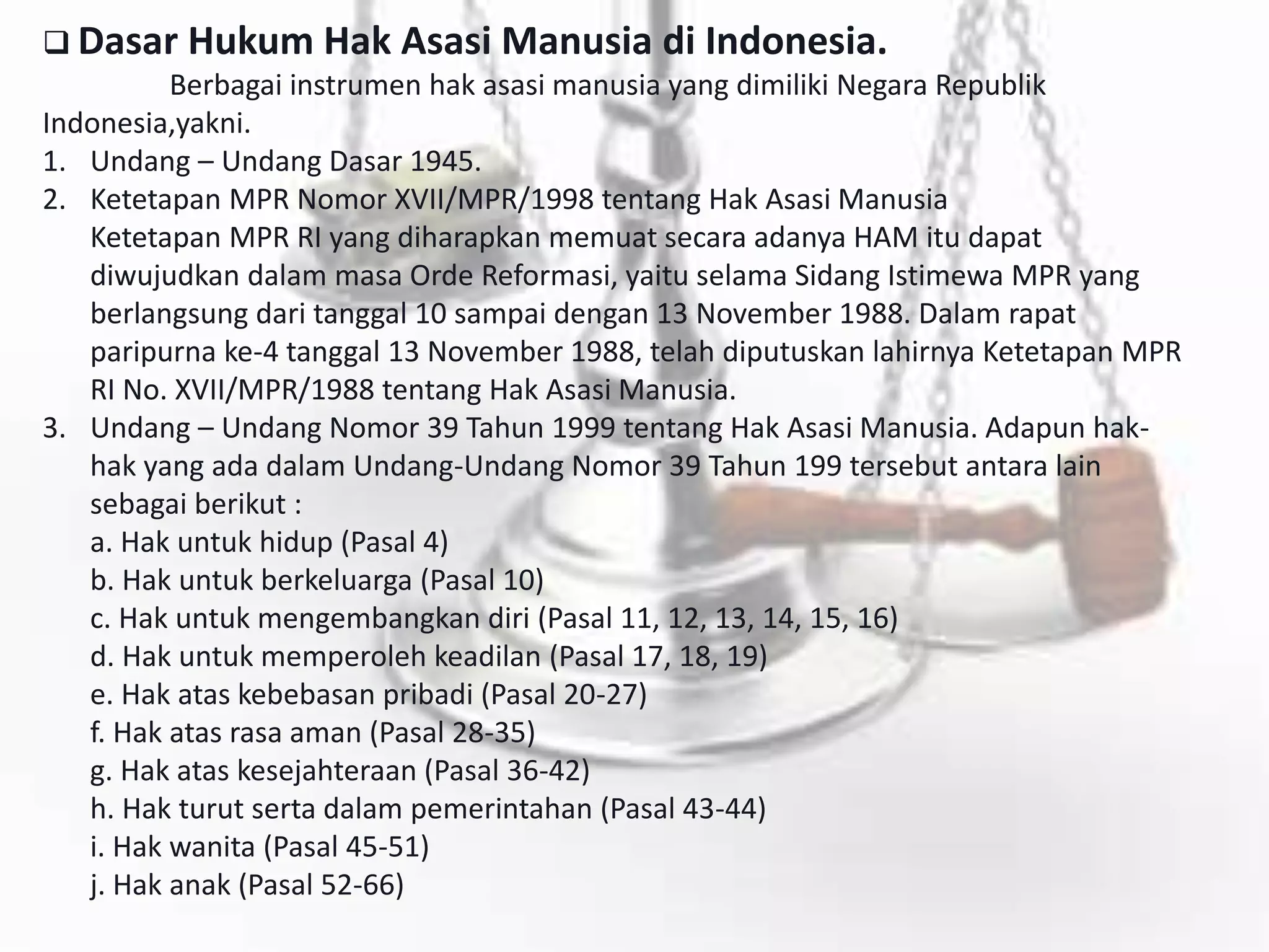 Negara Hukum dan ham | PPTX