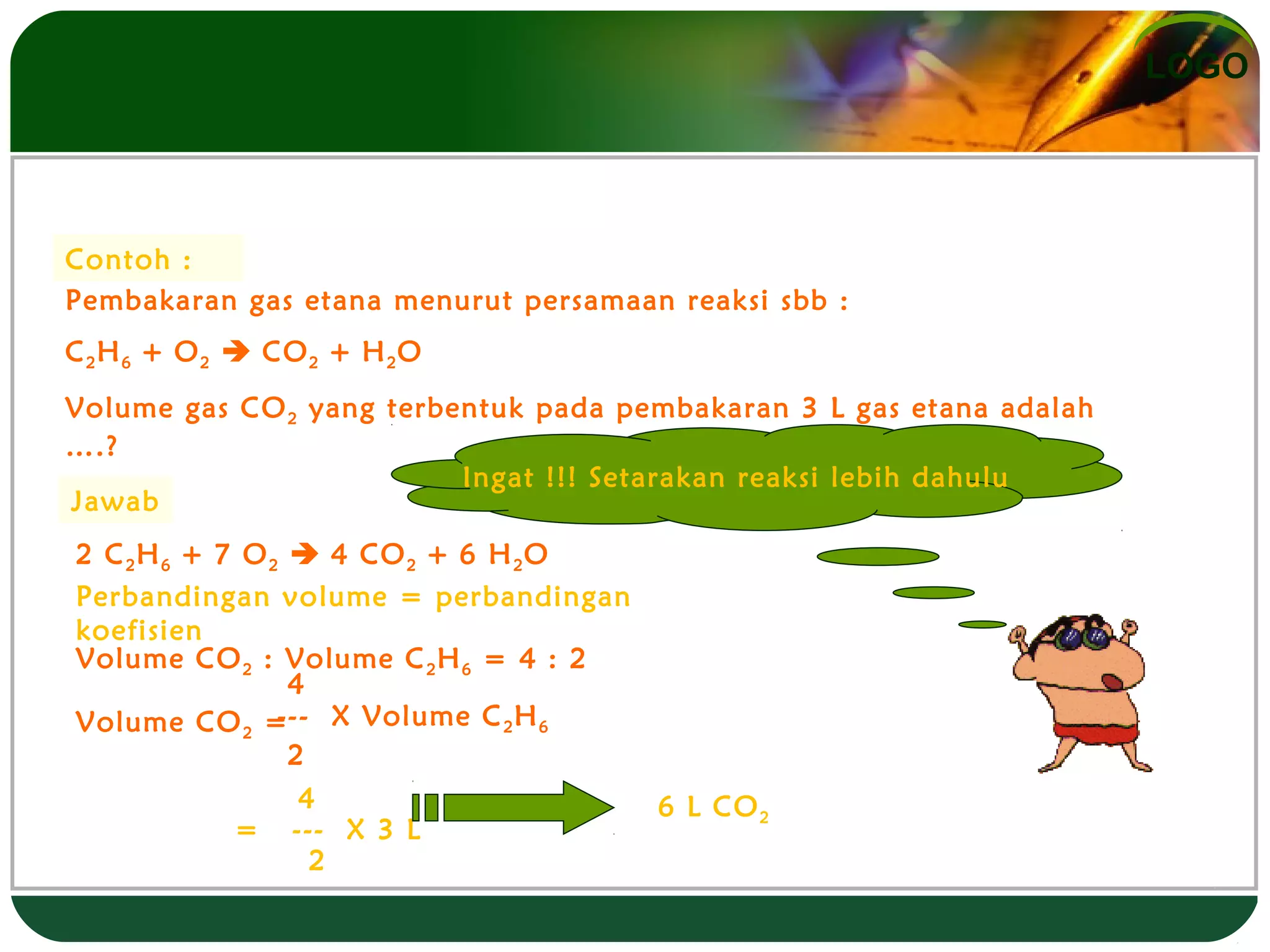 Hukum dasar avogadro | PPT