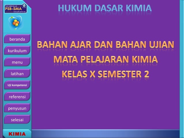 Hukum dasar kimia | PPT