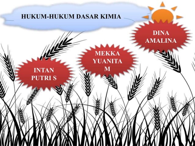 Hukum dasar kimia | PPTX