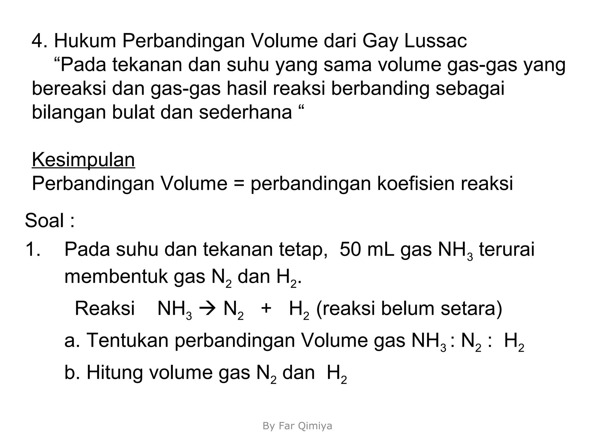 Hukum Dasar Kimia By Pak Farid Ppt 