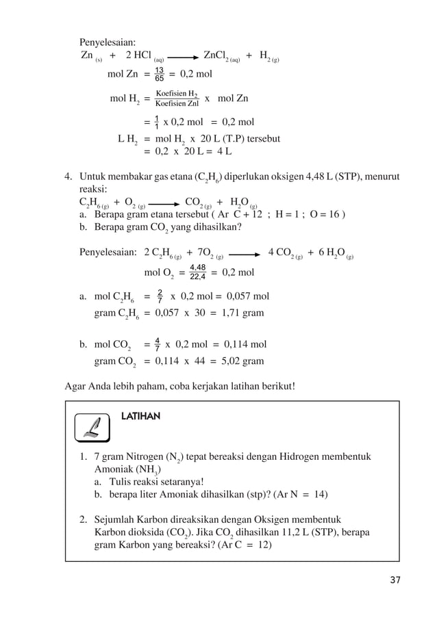 Hukum dasar kimia dan perhitungan kimia | PDF