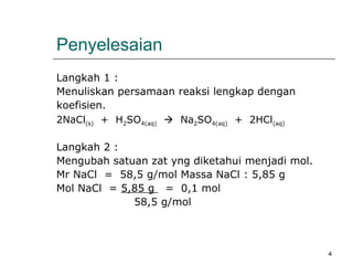 Hukum Dasar Kimia dan persamaan reaksi 1 | PPT