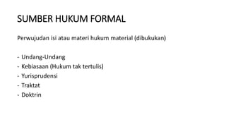 Hukum di indonesia part 2 | PPT