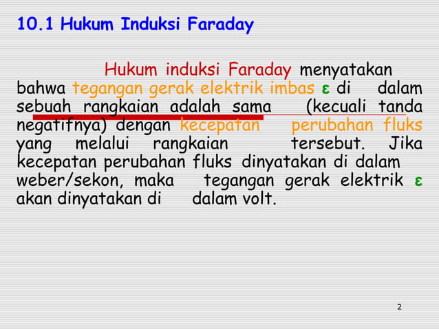 Hukum faraday | PPT