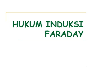 Teori Listrik Hukum Faraday dan Hukum Lenz.ppt