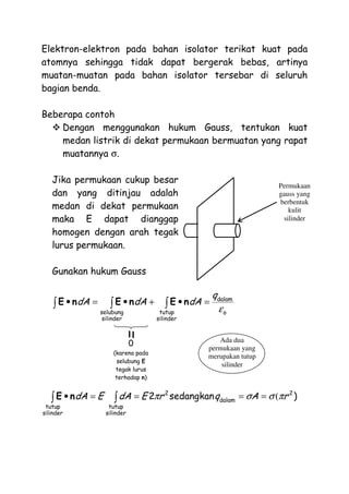Hukum gauss | PDF