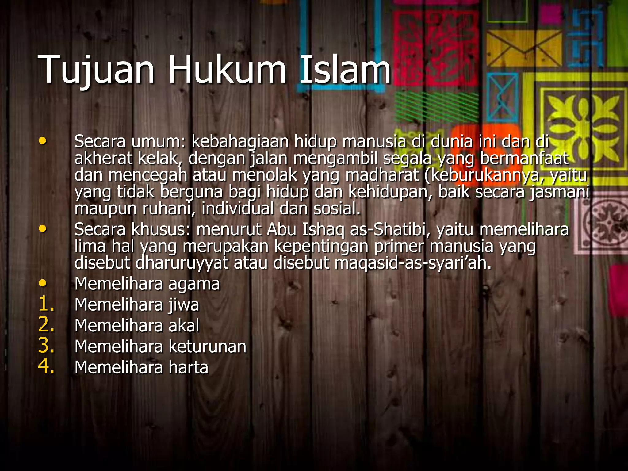 Presentasi Hukum, HAM dan Demokrasi Islam | PPT