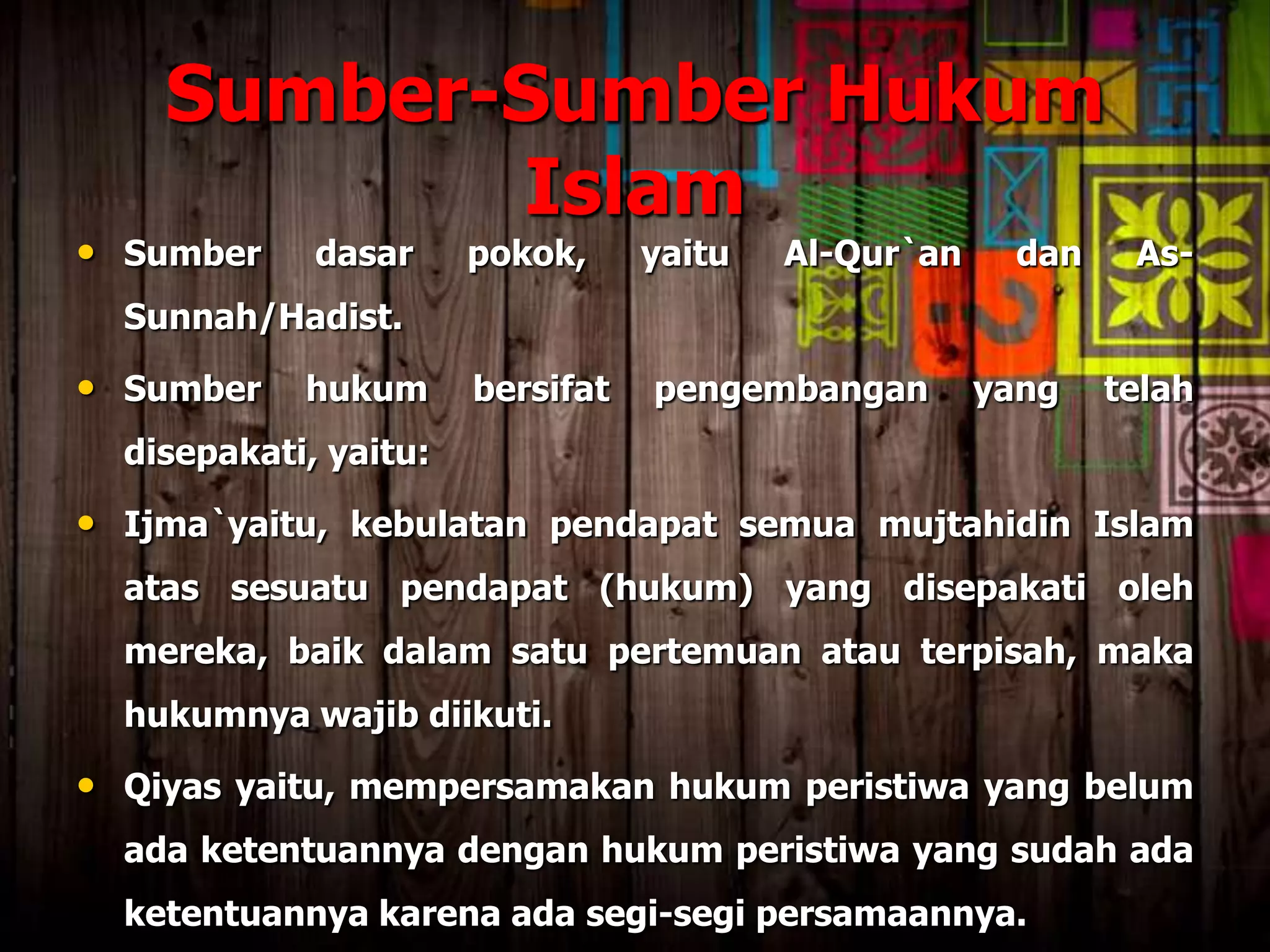 Presentasi Hukum, HAM dan Demokrasi Islam | PPT