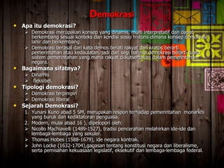 Presentasi Hukum, HAM dan Demokrasi Islam | PPT