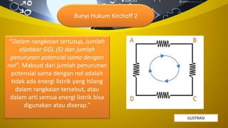 Hukum hukum rangkaian listrik copy | PPTX