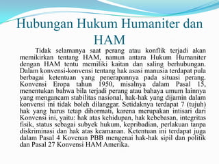 Hukum humaniter | PPTX