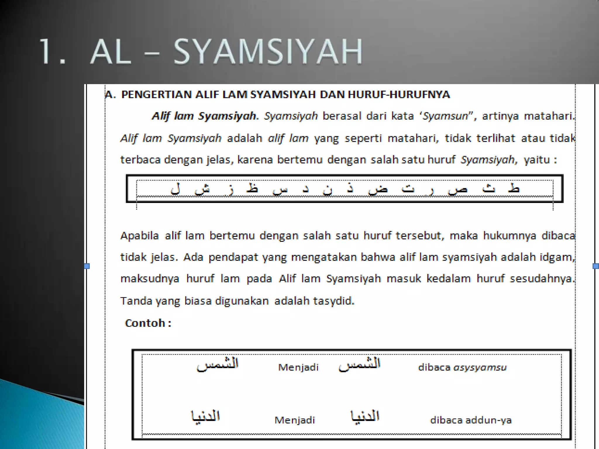 Hukum Ilmu Tajwid | PPTX