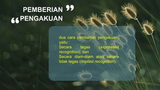 PPT Kel 6 Pengakuan dalam HUkum Internasional | PPTX