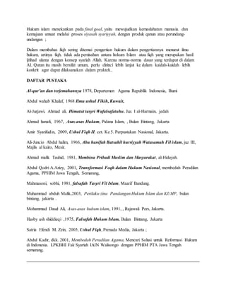 Hukum islam | PDF