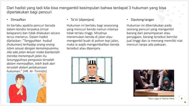 Hukum mencuri dalam islam | PPTX